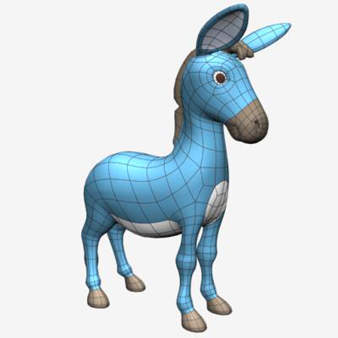 3d Model Donkey