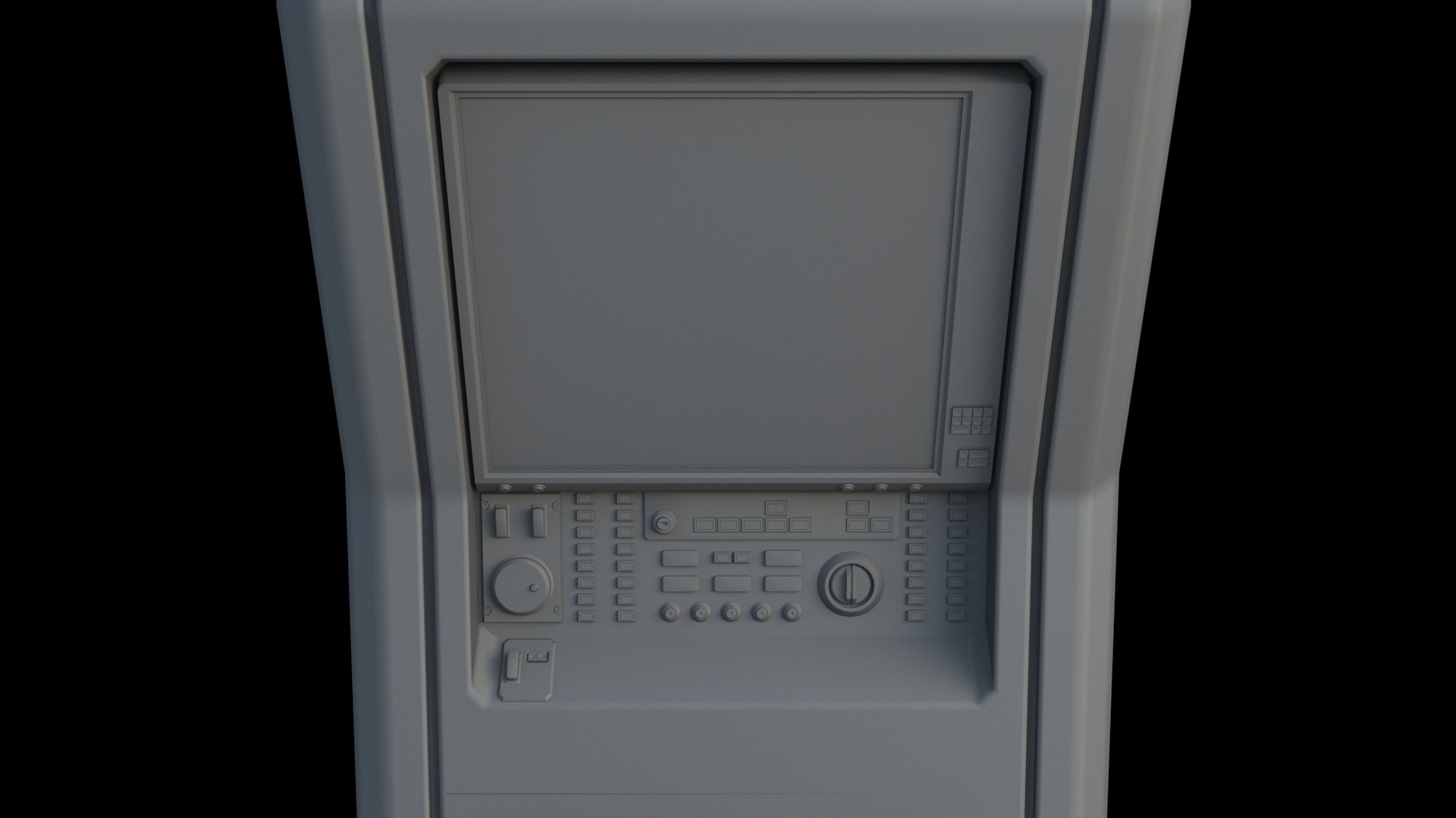 3D Sci-Fi Control Panels - TurboSquid 2014123