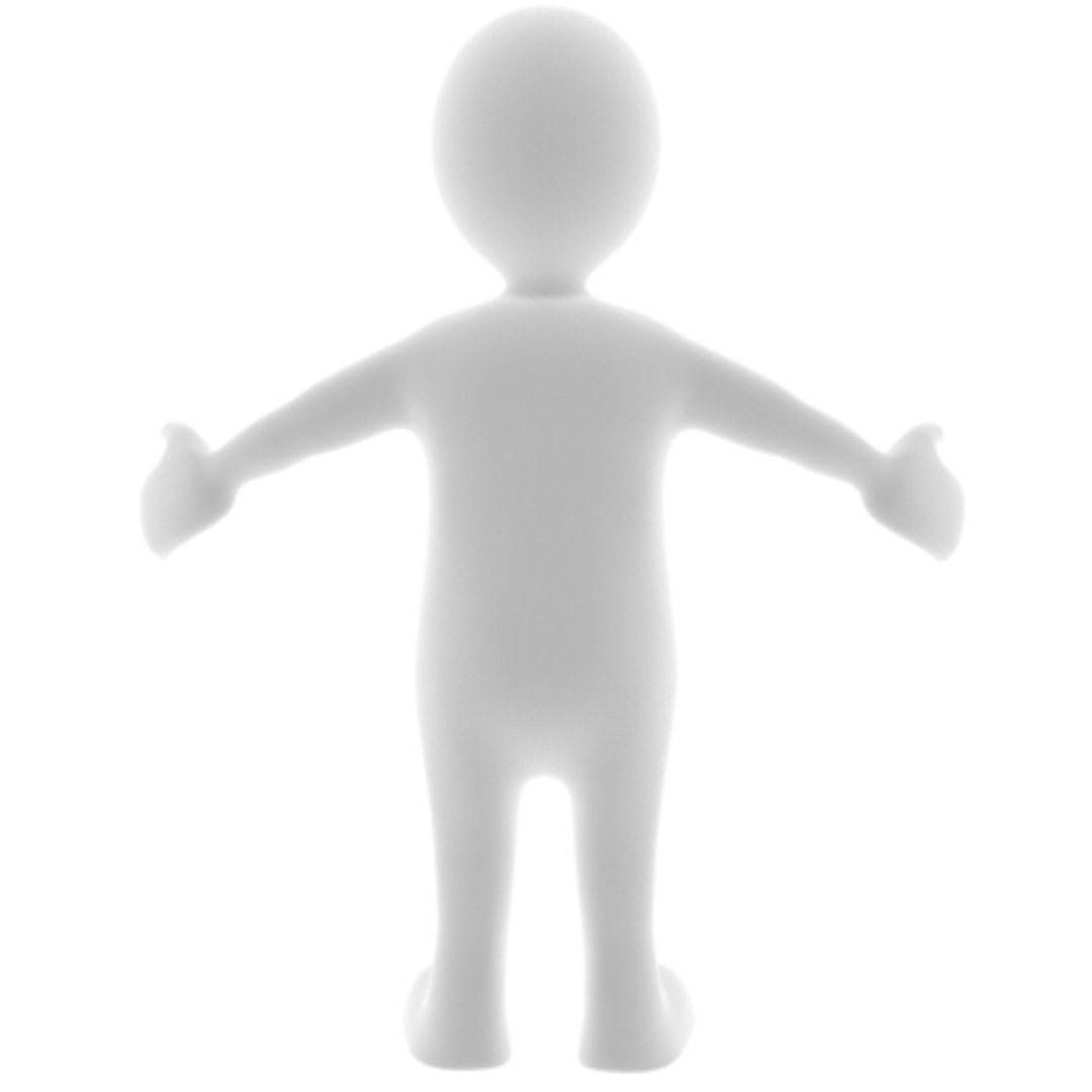 Generic Character 3d Max