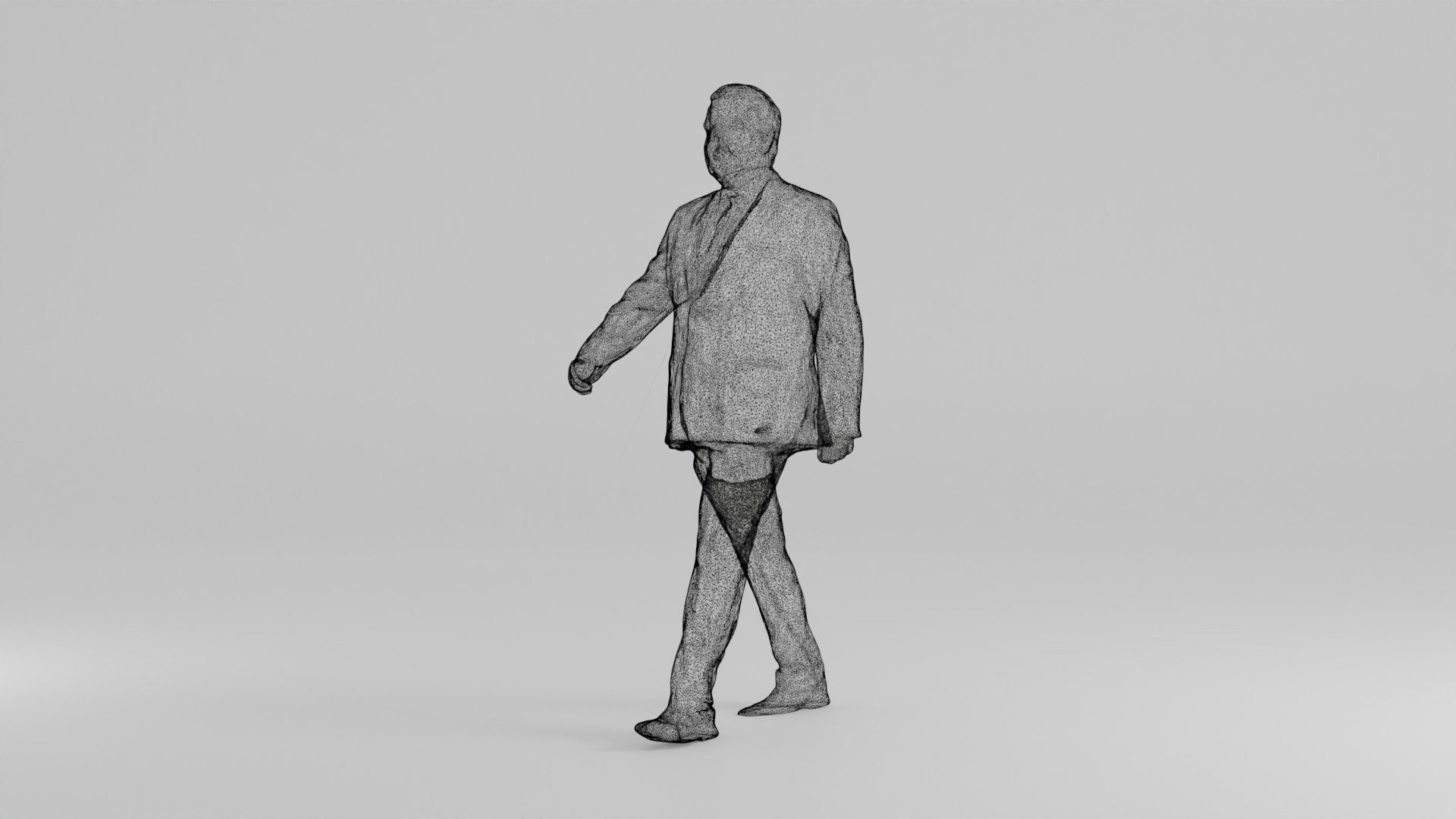 3D Man Walking Business 2 - TurboSquid 2114662