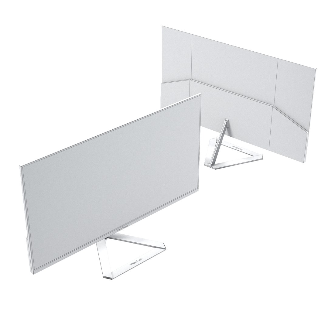 3D Monitor Screen 2k Tv - TurboSquid 1463088
