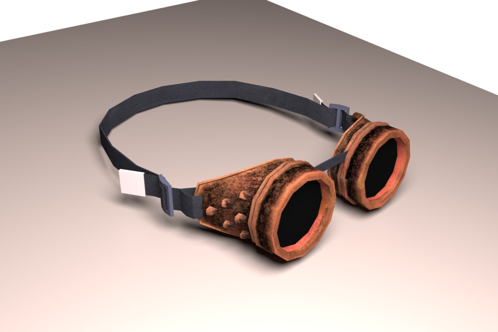 3D Steampunk Punk Glass - TurboSquid 1396717