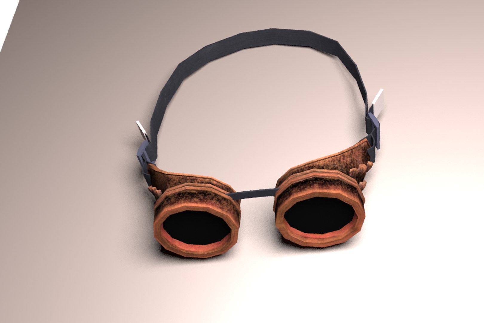 3D Steampunk Punk Glass - TurboSquid 1396717