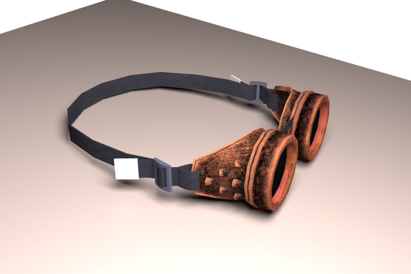 3D Steampunk Punk Glass - TurboSquid 1396717