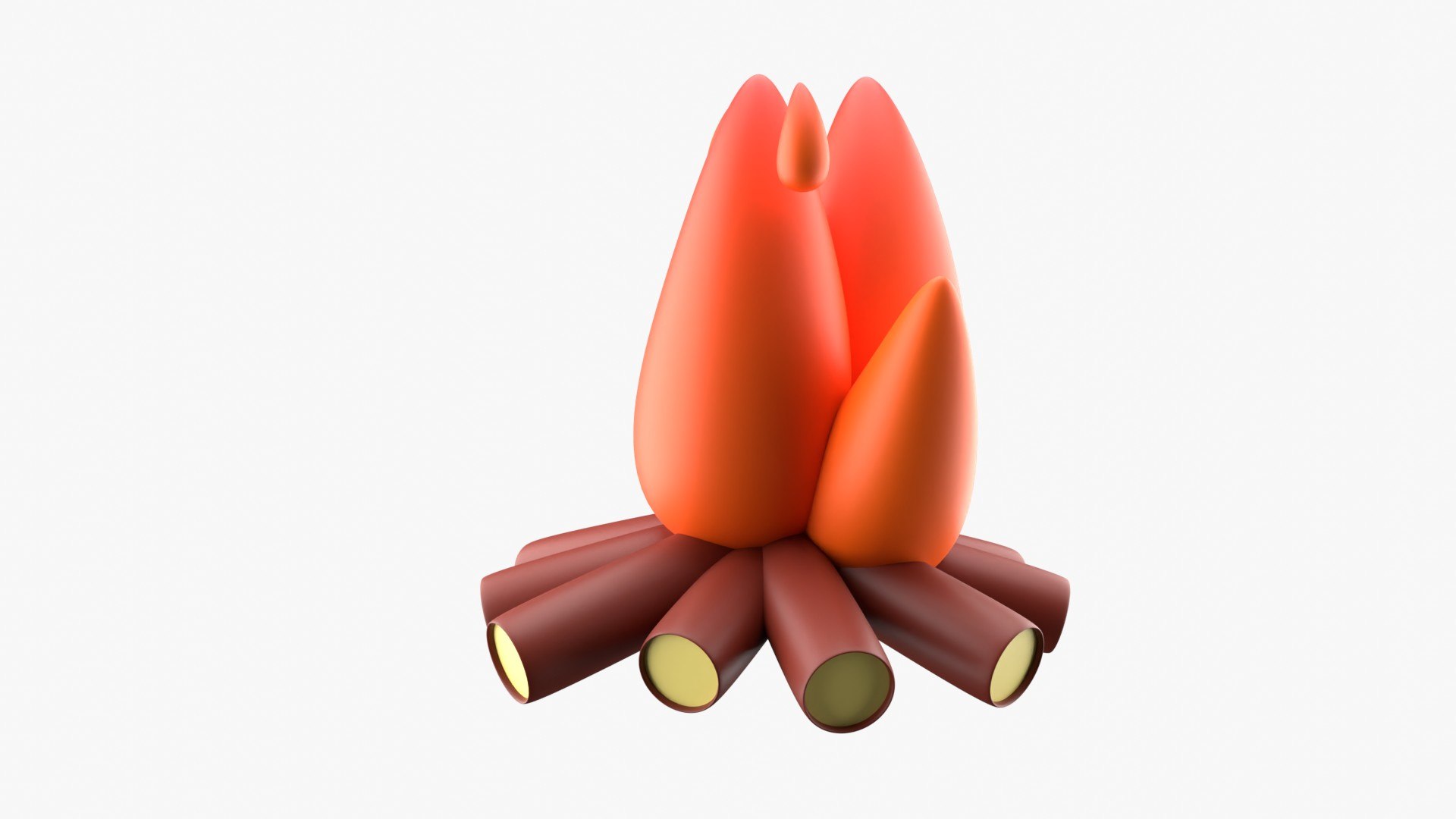 3D Bonfire - TurboSquid 2297848