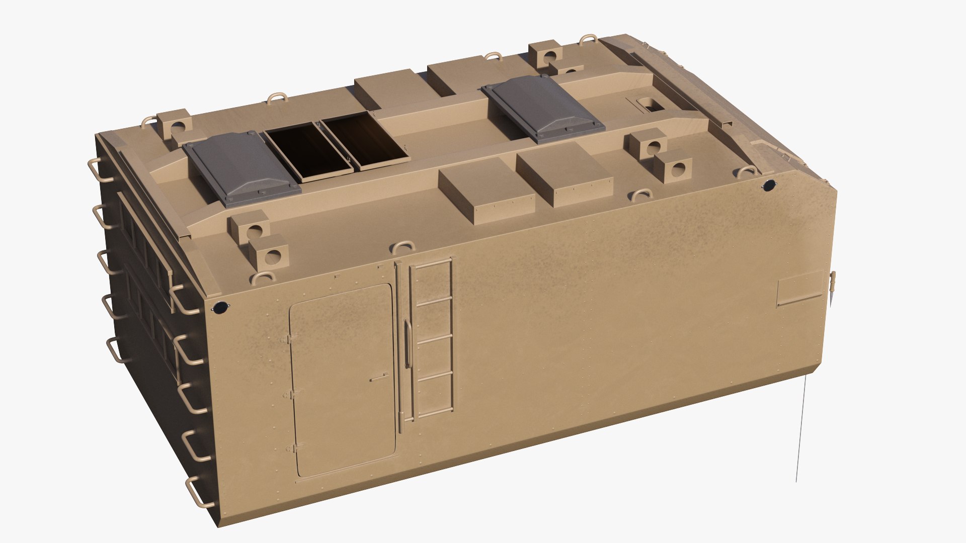 Desert Radar Cabin 3D - TurboSquid 1586210