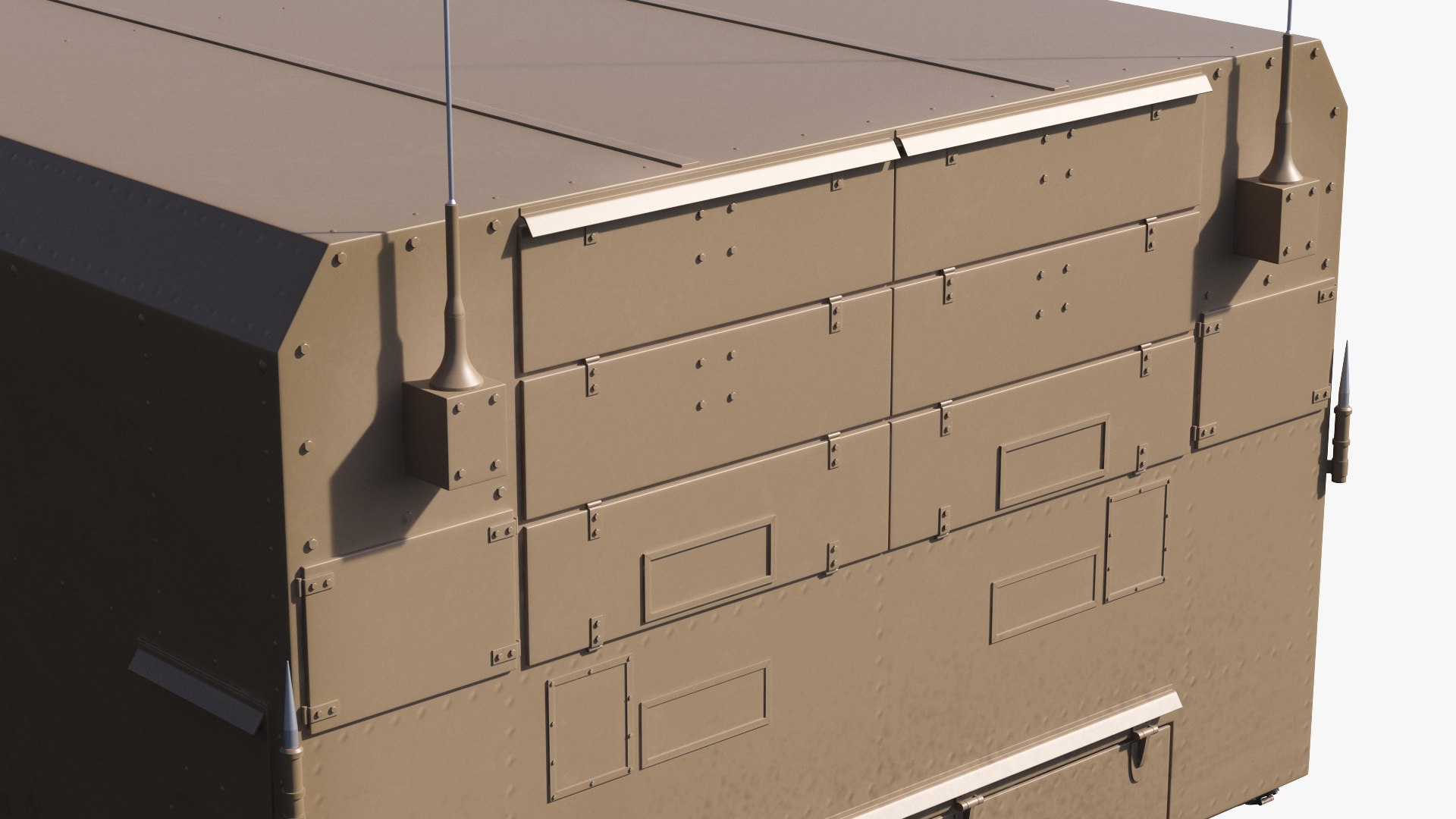 Desert Radar Cabin 3D - TurboSquid 1586210