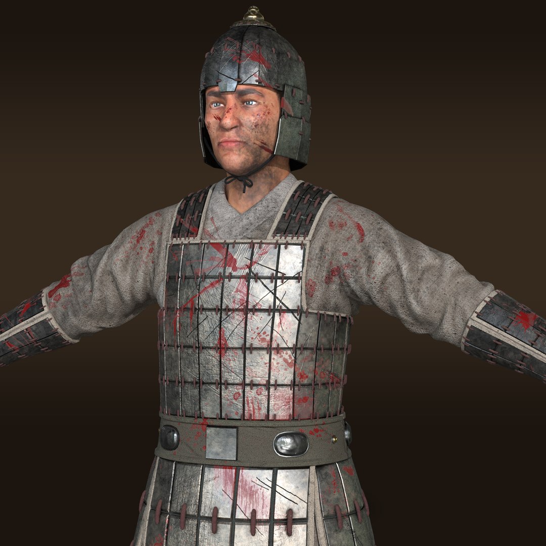 3D Soldiers Of Han Dynasty Of China - TurboSquid 1749243