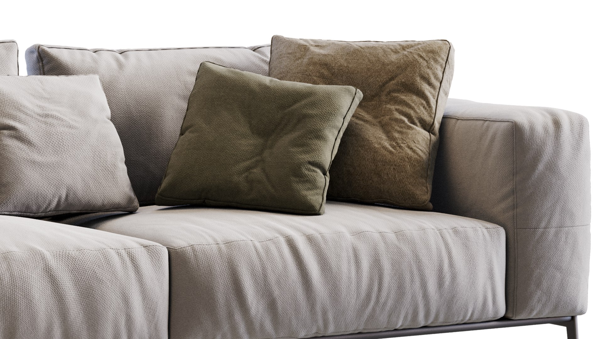 Flexform Sofa Ettore Model - TurboSquid 1955241