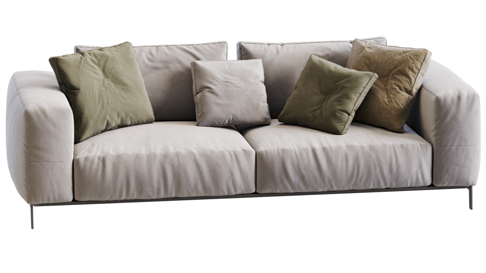 Flexform Sofa Ettore Model - TurboSquid 1955241