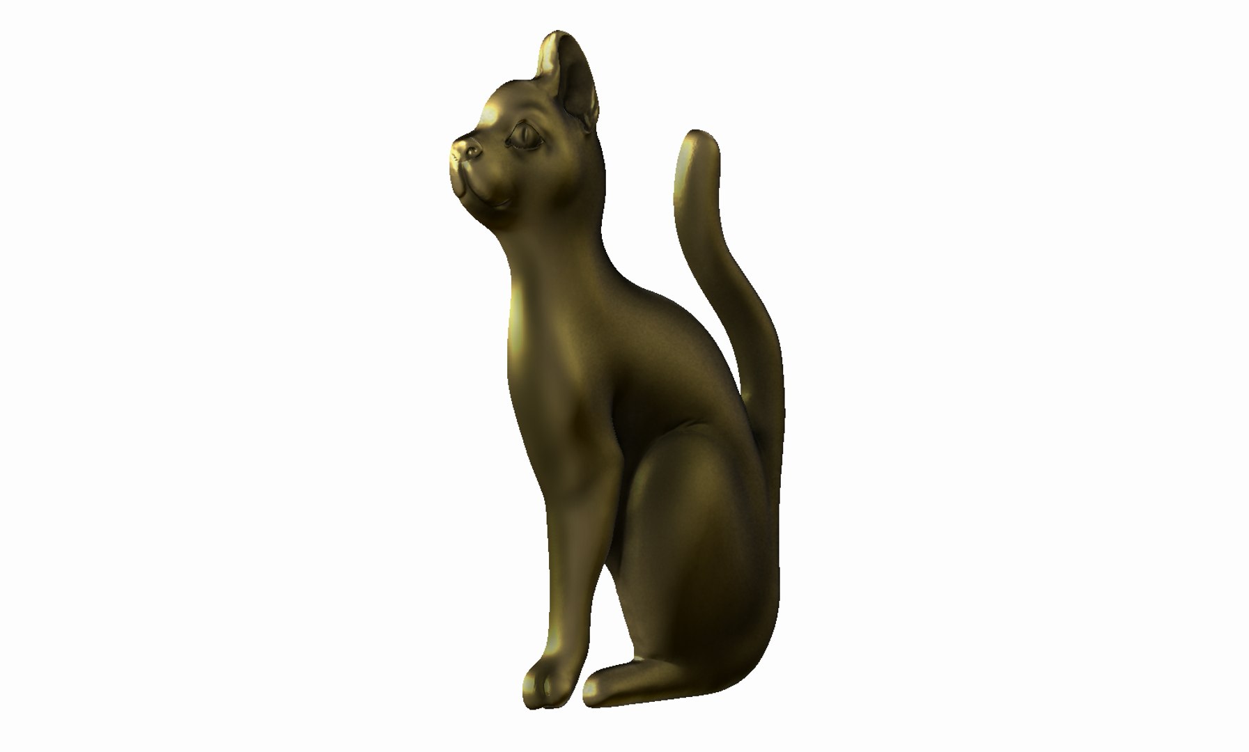 Bas-relief Cat 3D Model - TurboSquid 1371554
