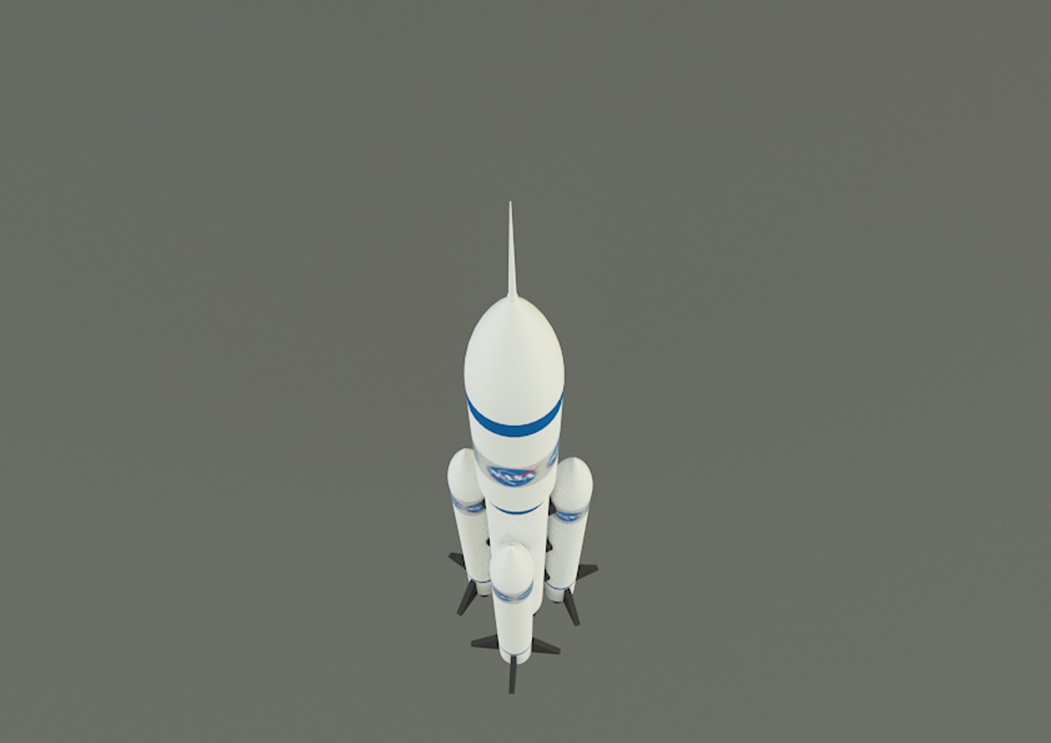 Space Rocket 3D Model - TurboSquid 2068089