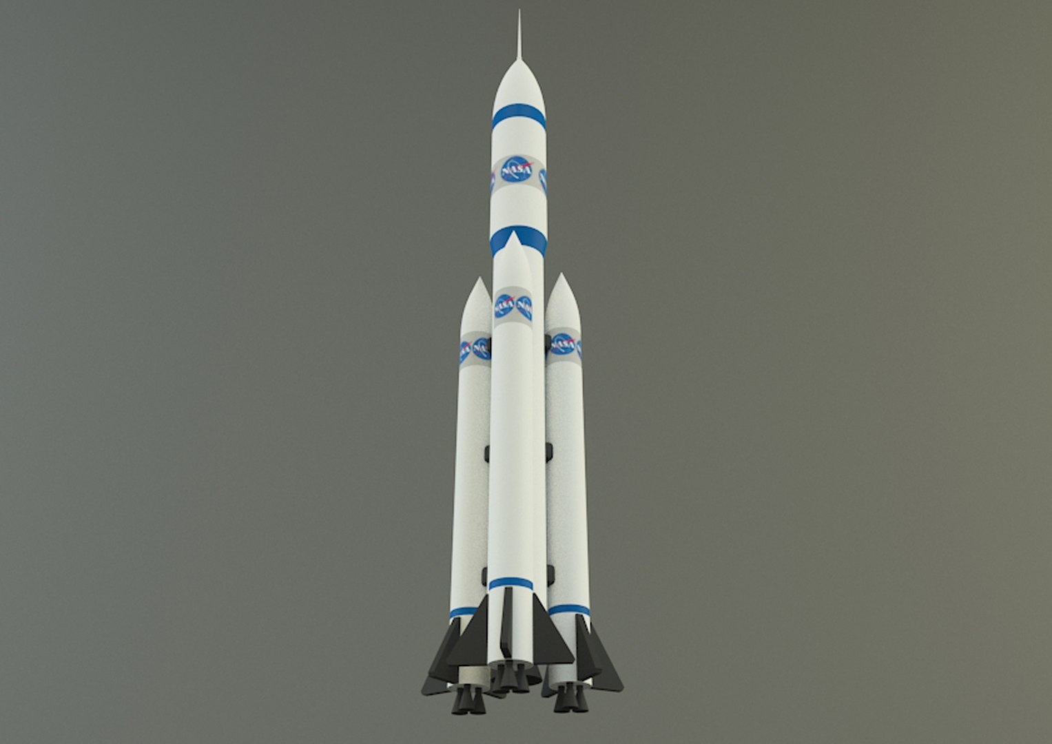 Space Rocket 3D Model - TurboSquid 2068089