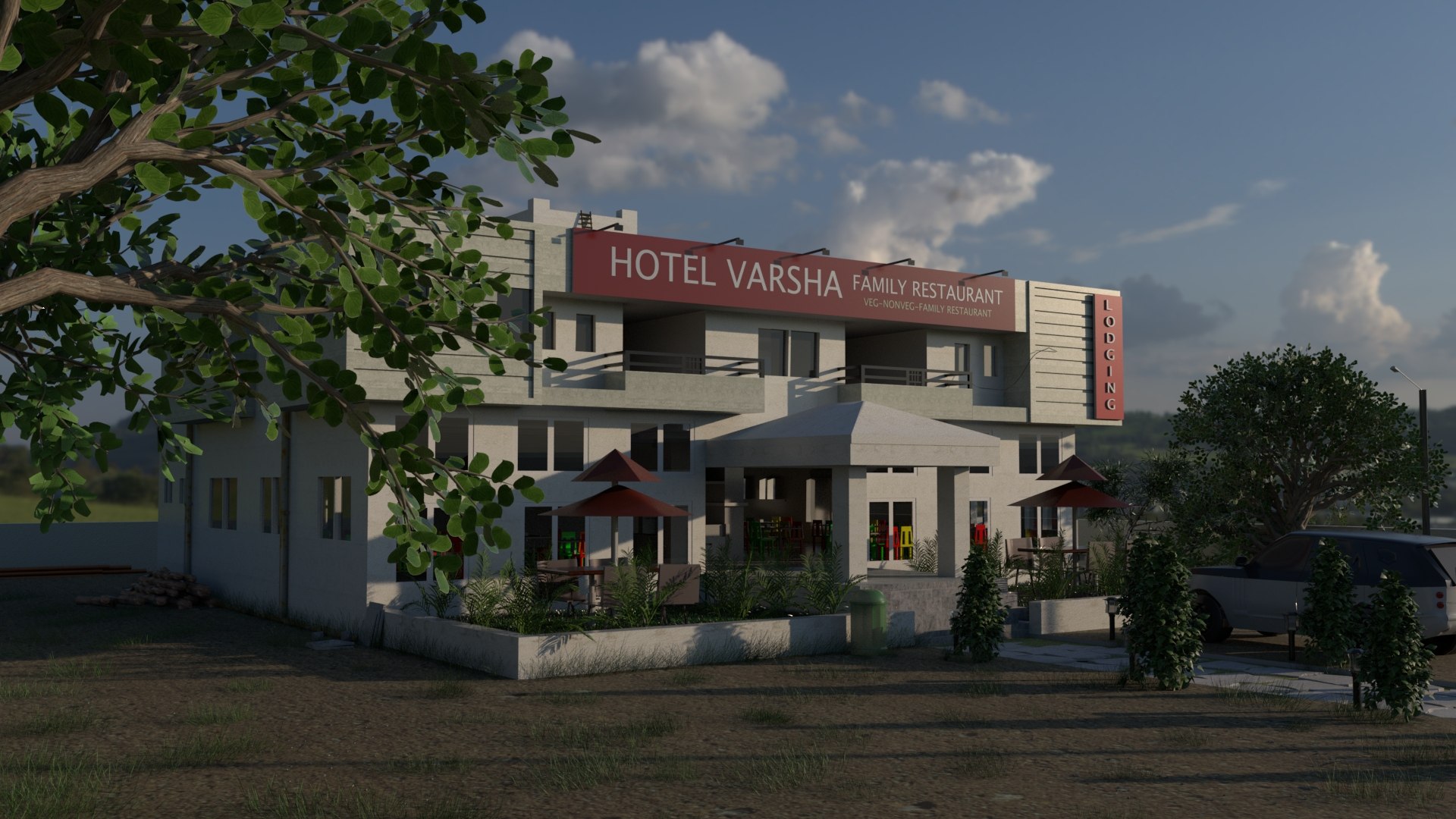 Hotel Model 3D Model - TurboSquid 1969224