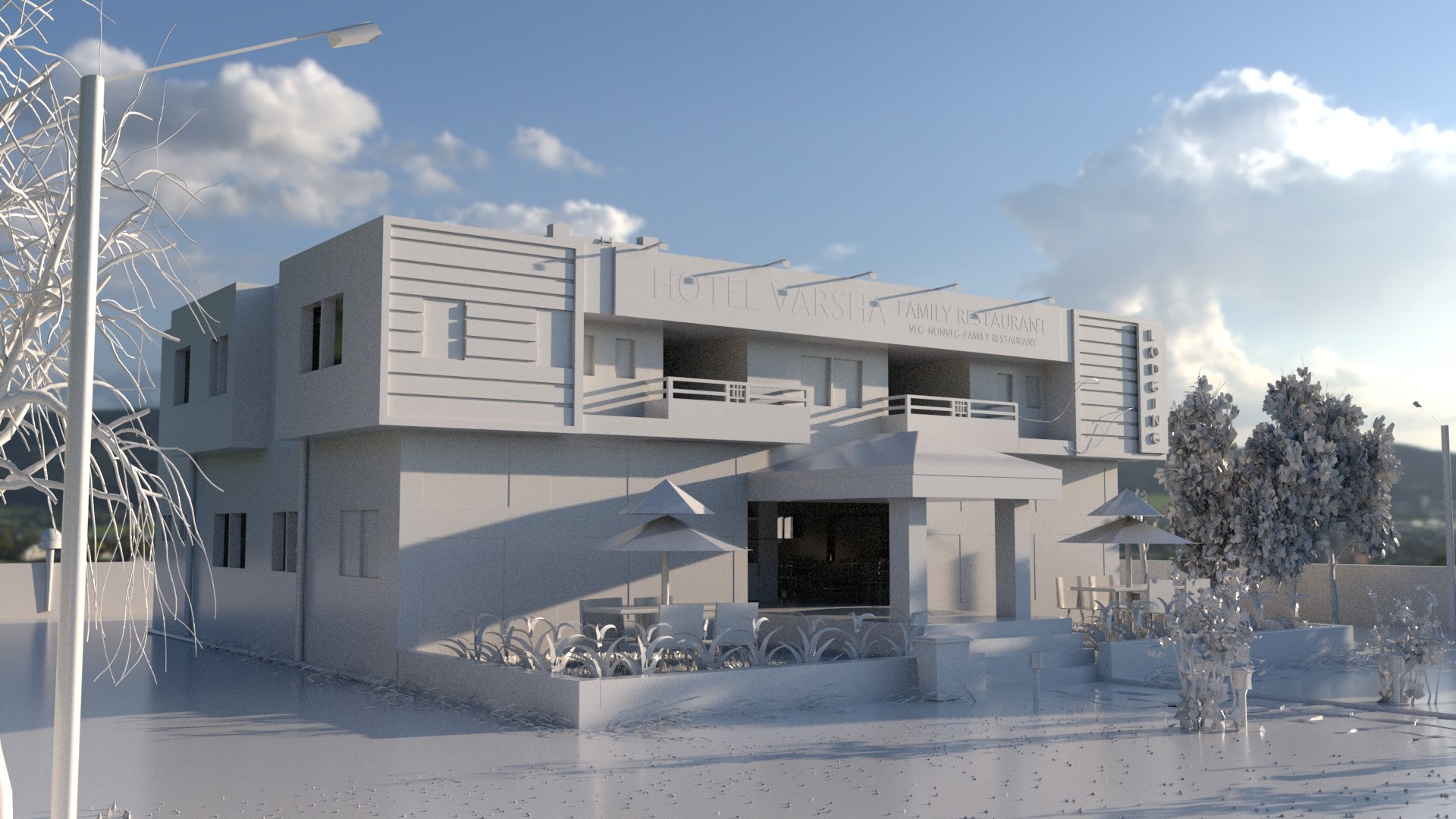 Hotel Model 3D Model - TurboSquid 1969224