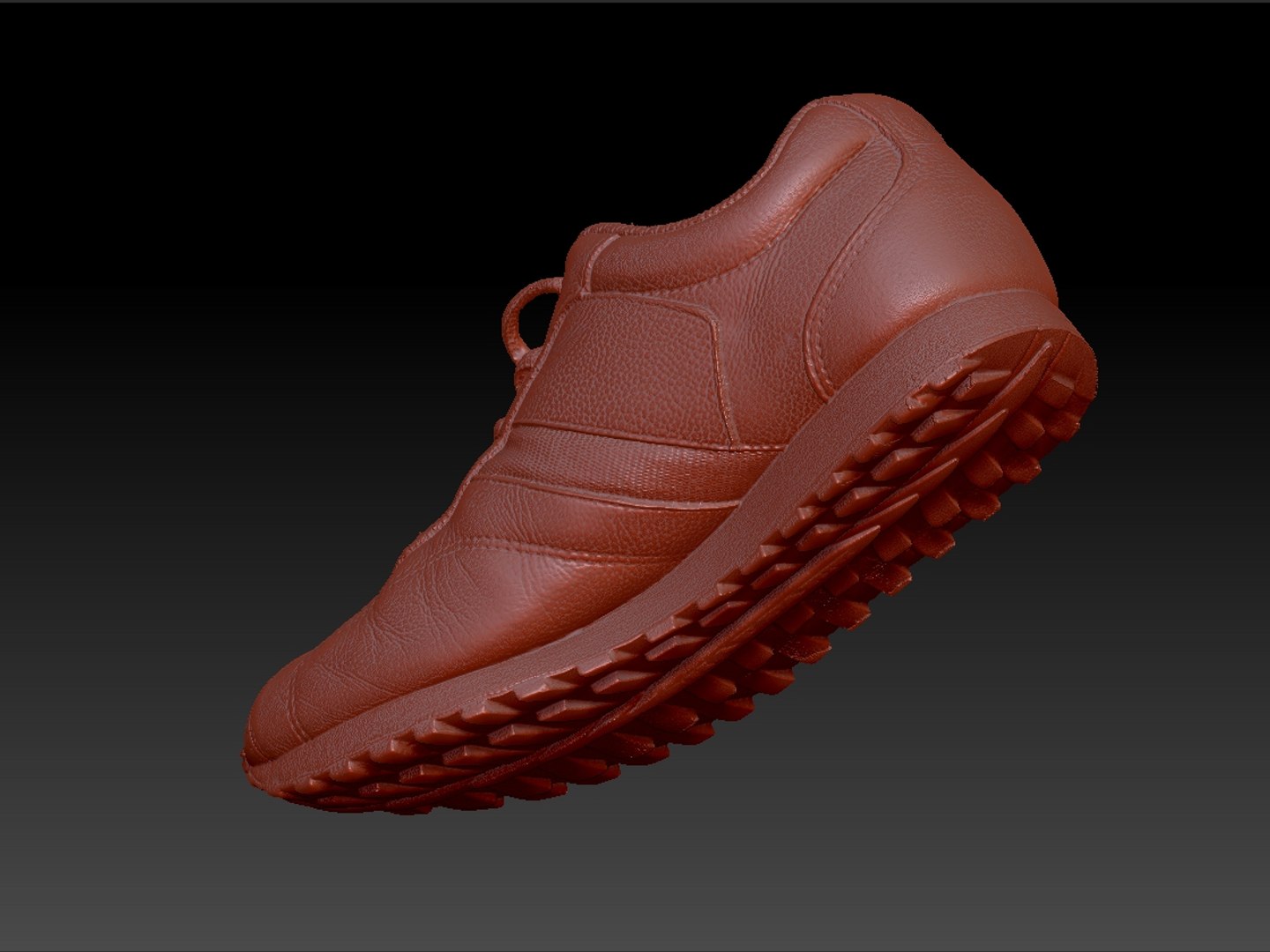 3d Scan Phat Farm Sports Shoe Model