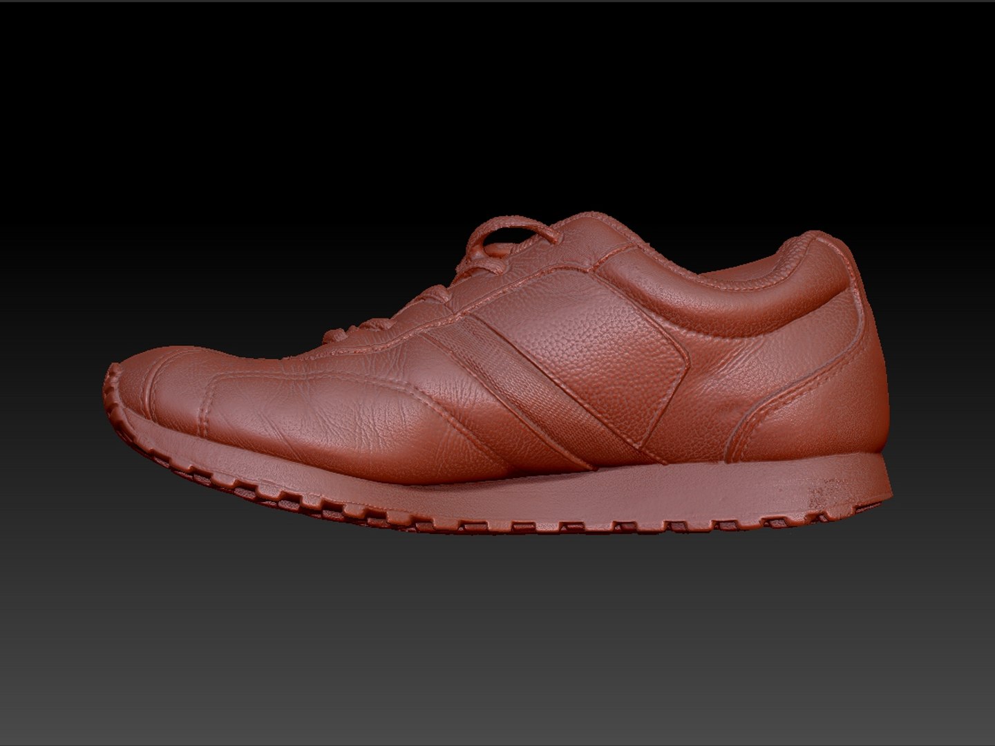 3d scan phat farm sports shoe model