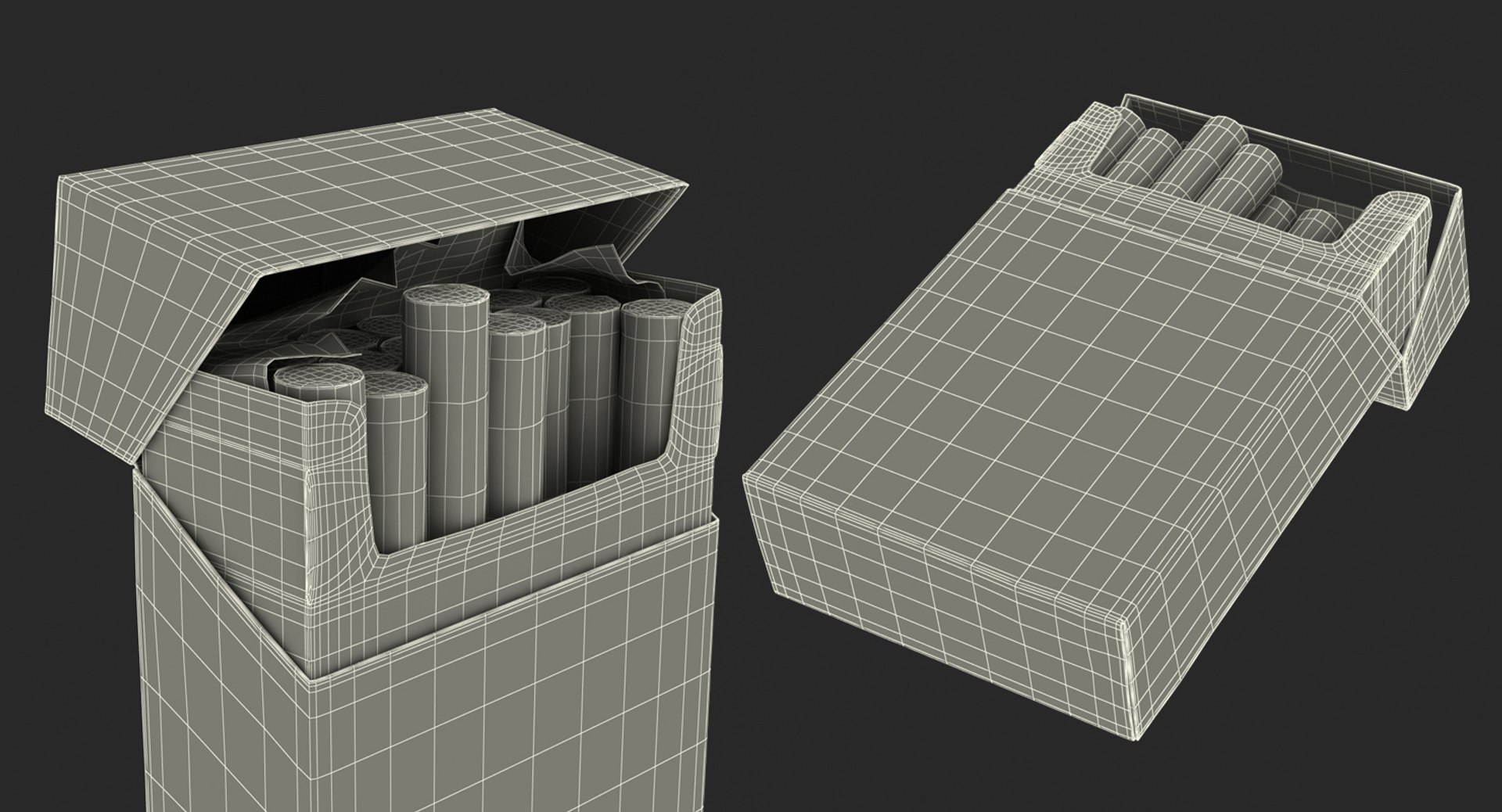 3D Cigarettes Pack Model - TurboSquid 1231242