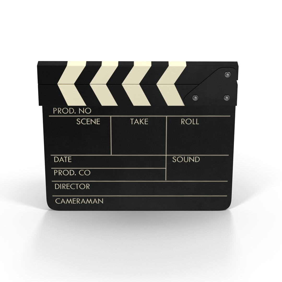3d Clapboard Modeled