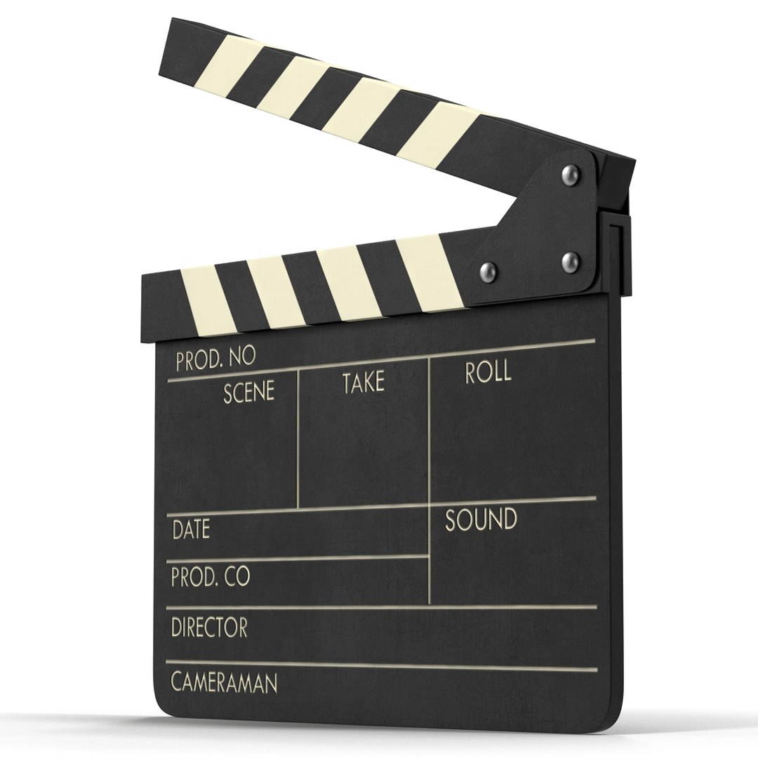 3d Clapboard Modeled