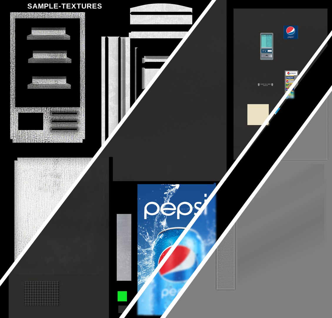 3D Pepsi Vending Machine - TurboSquid 1970113