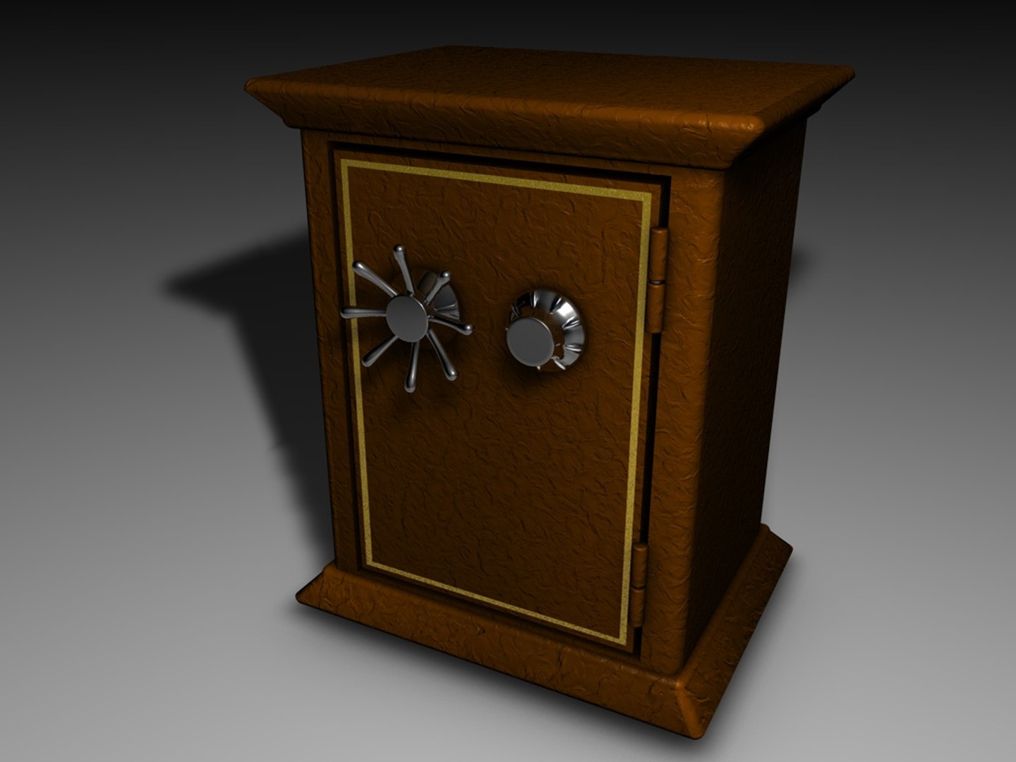 Bank Safe 3d Model