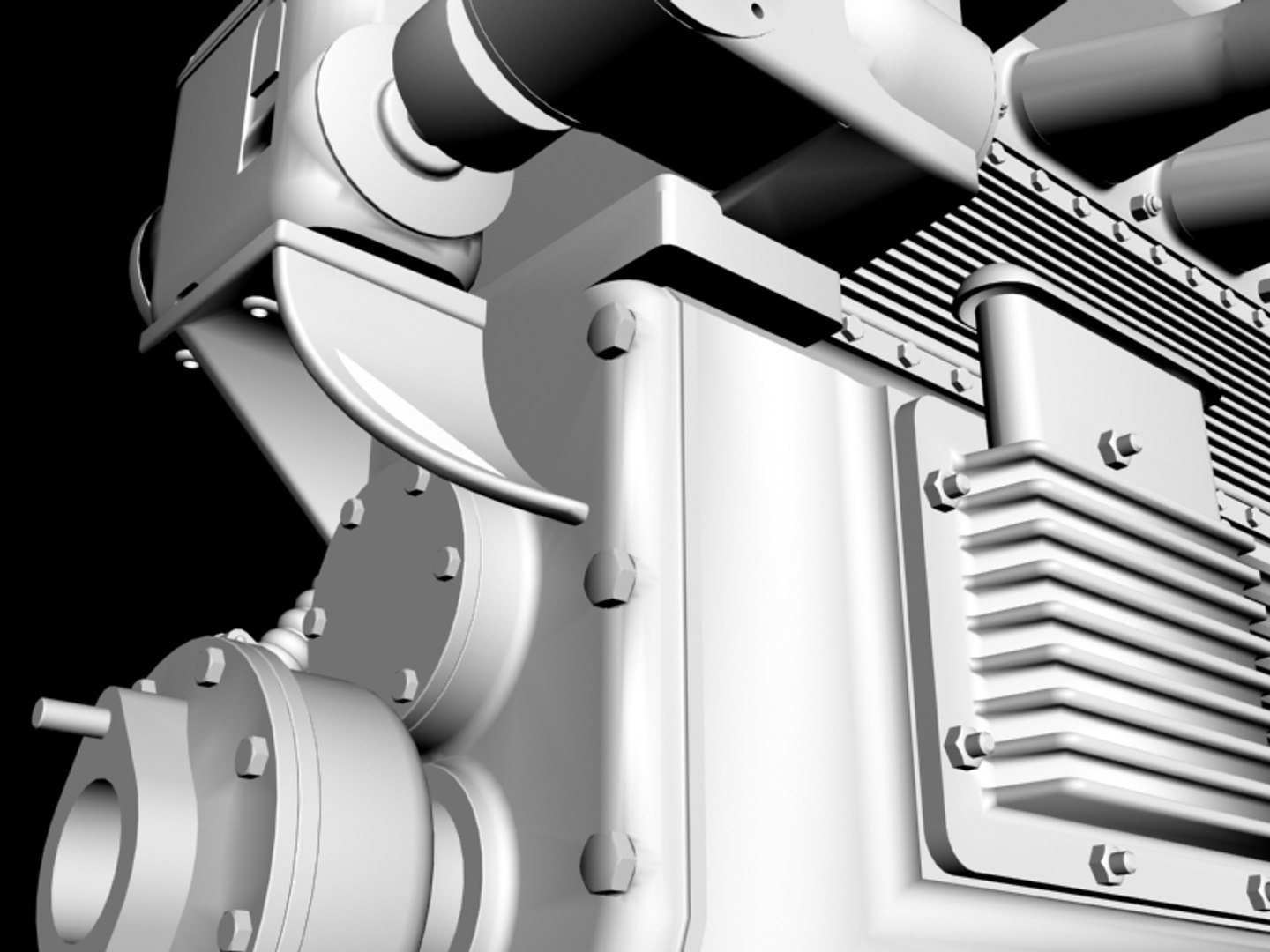 Dxf Offenhauser Engine