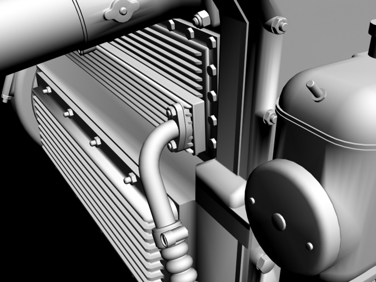 Dxf Offenhauser Engine