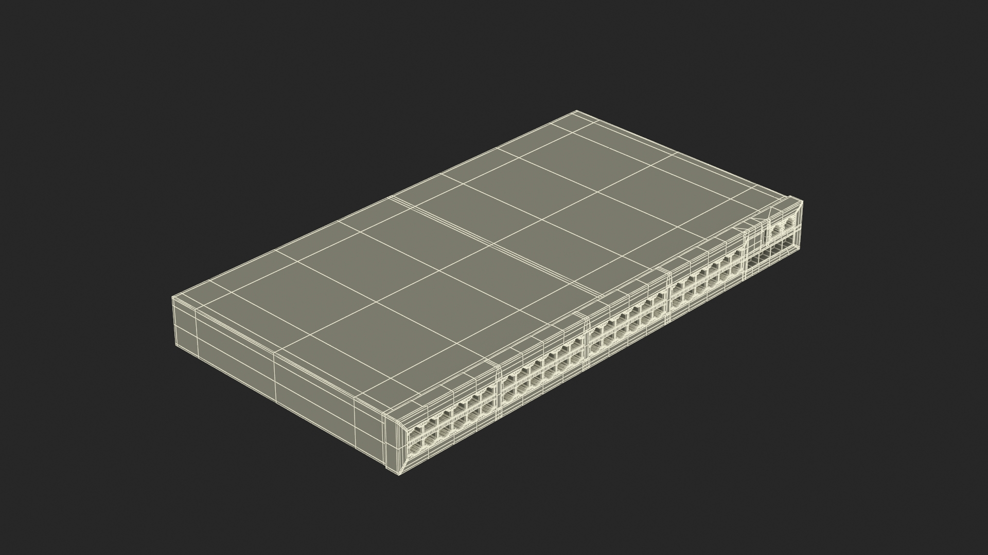 Network Switch 48 Ports 3D Model - TurboSquid 2222435