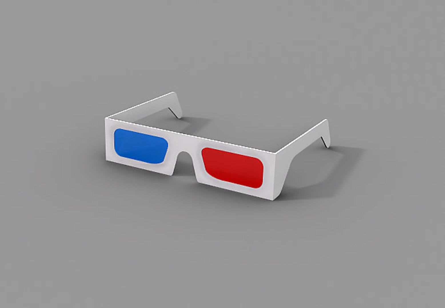 3d Model Vintage Glasses