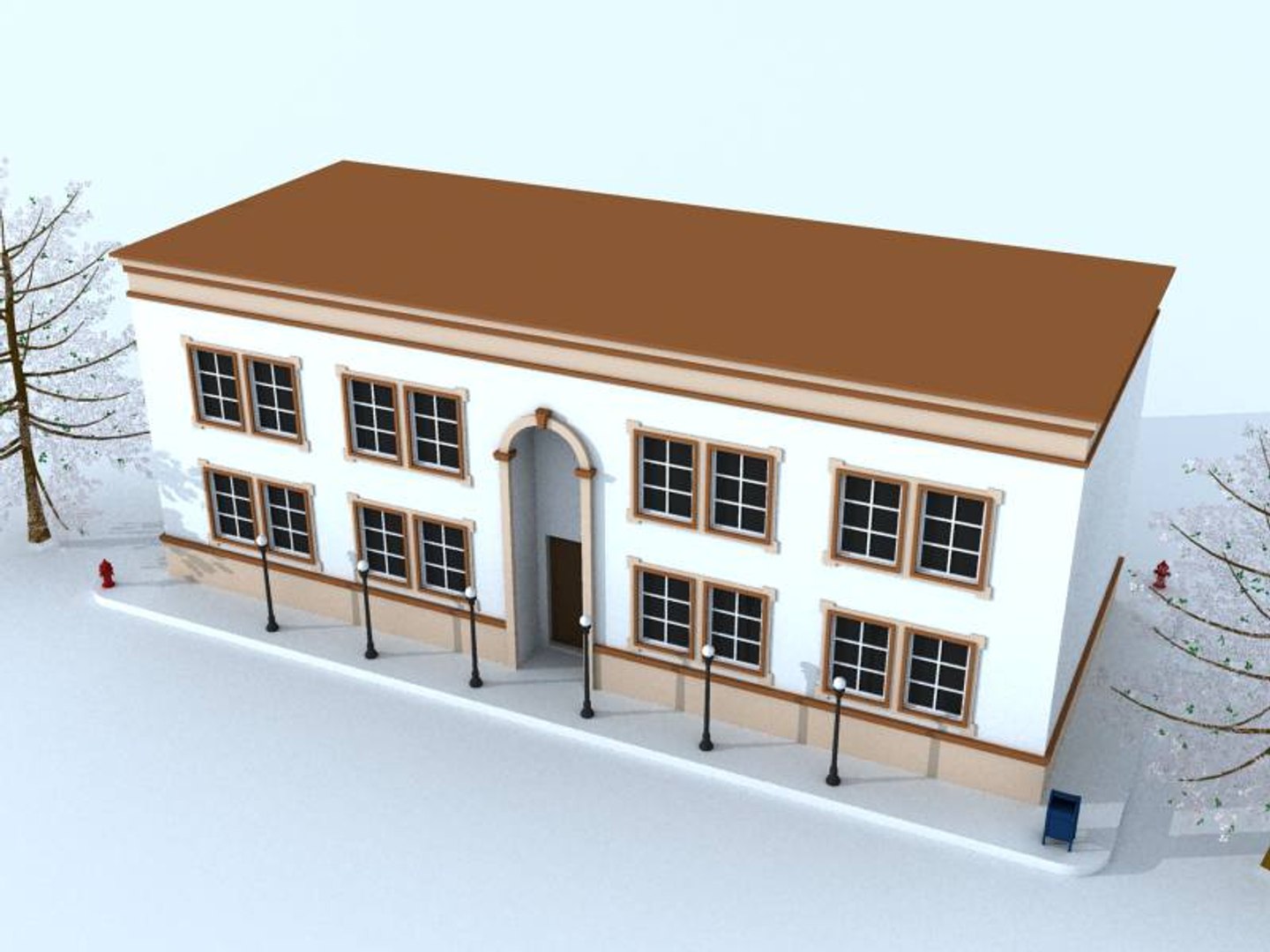 3d Model Nelrod Building