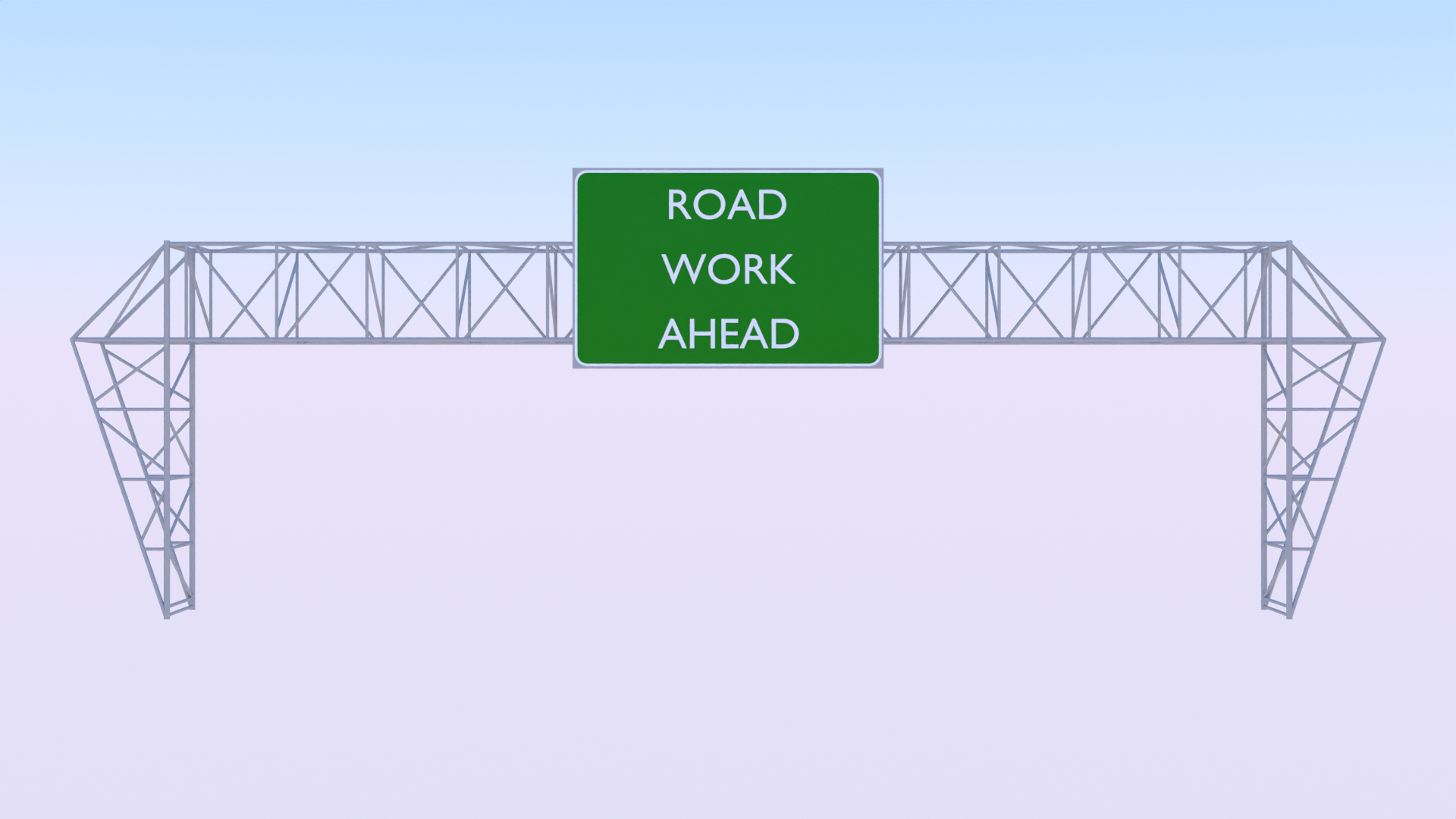 3D Highway Sign - TurboSquid 2084035