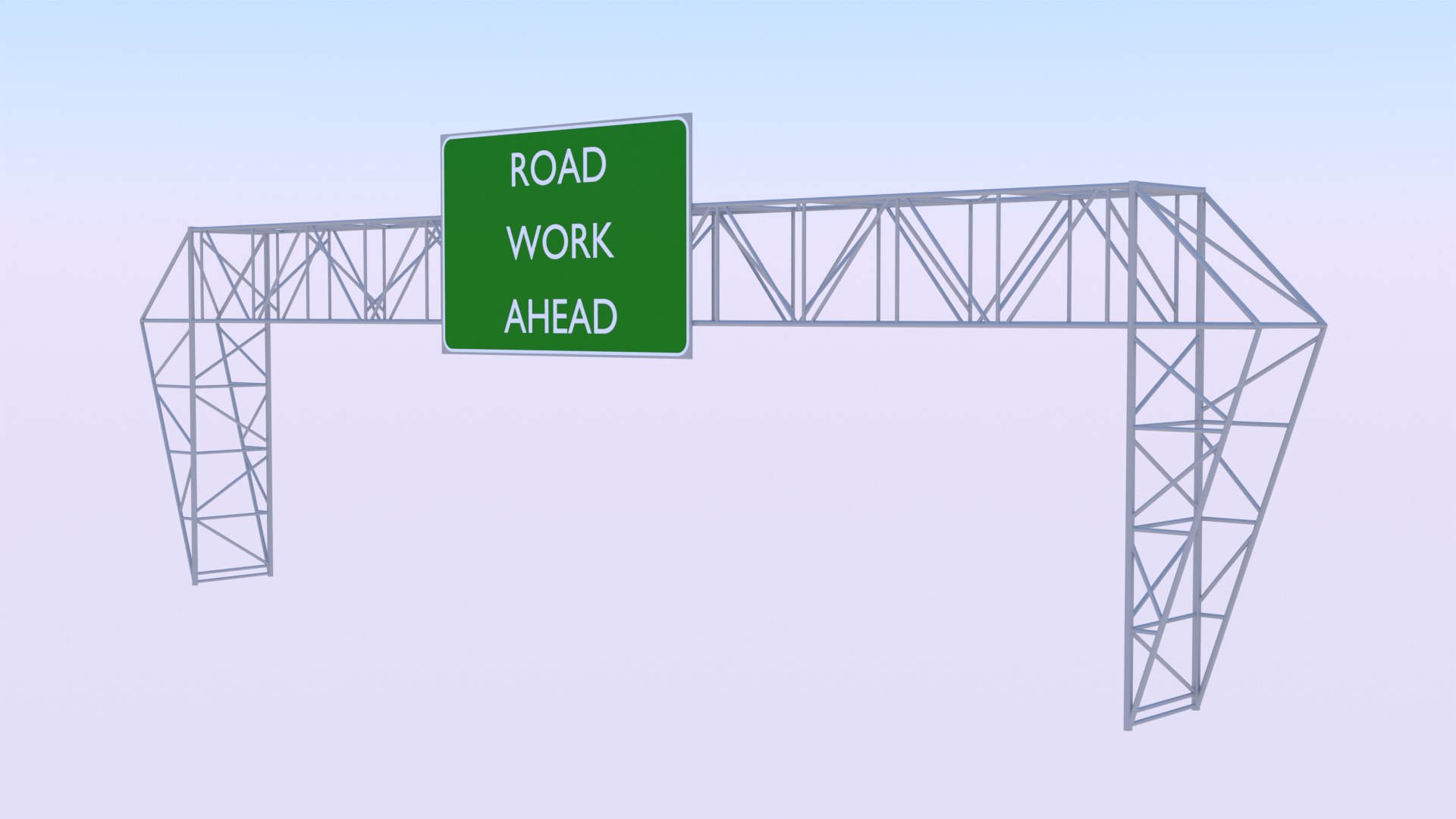 3D Highway Sign - TurboSquid 2084035