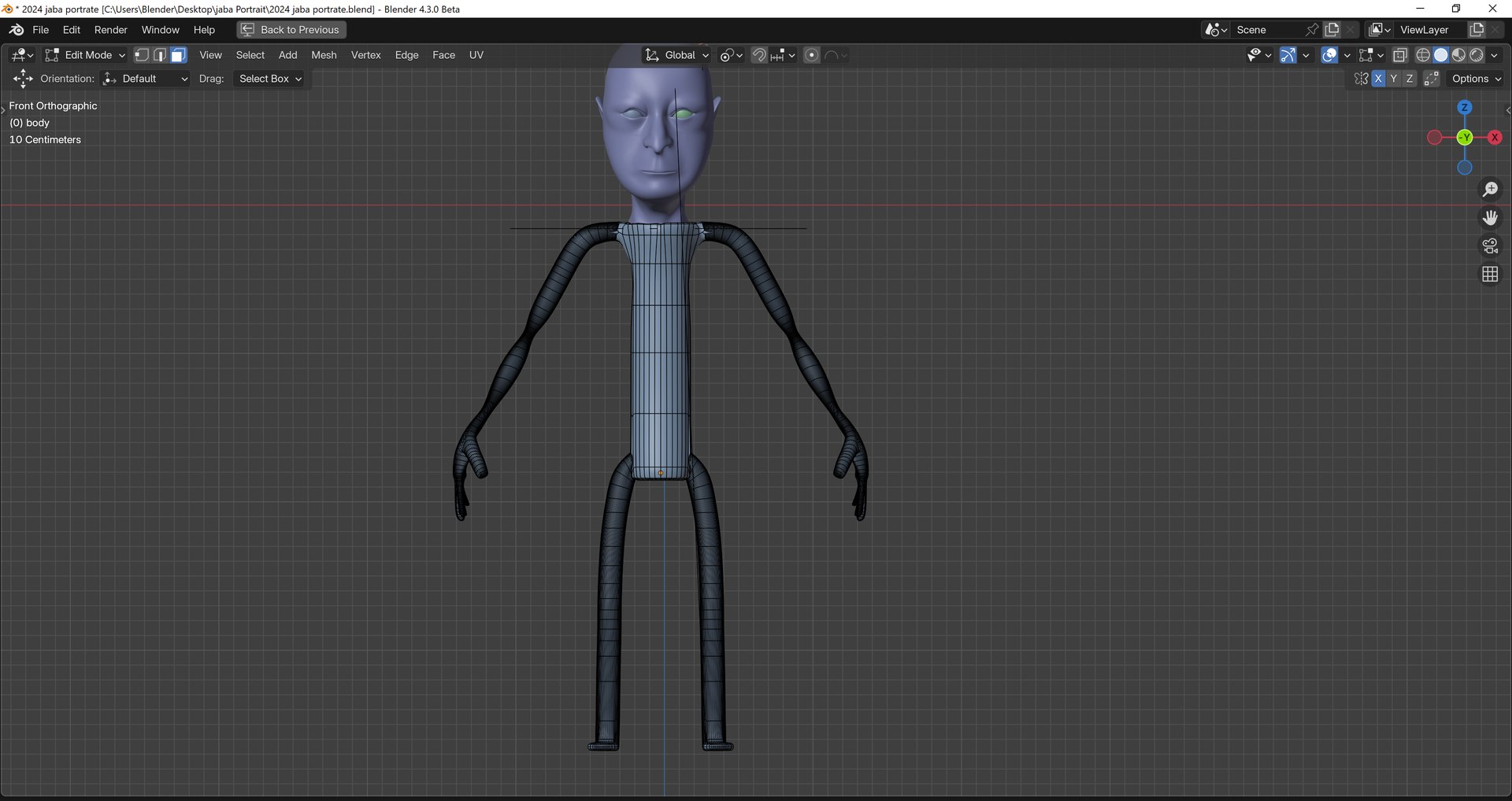 3D Advanced Character Rig For Blender - TurboSquid 2294029