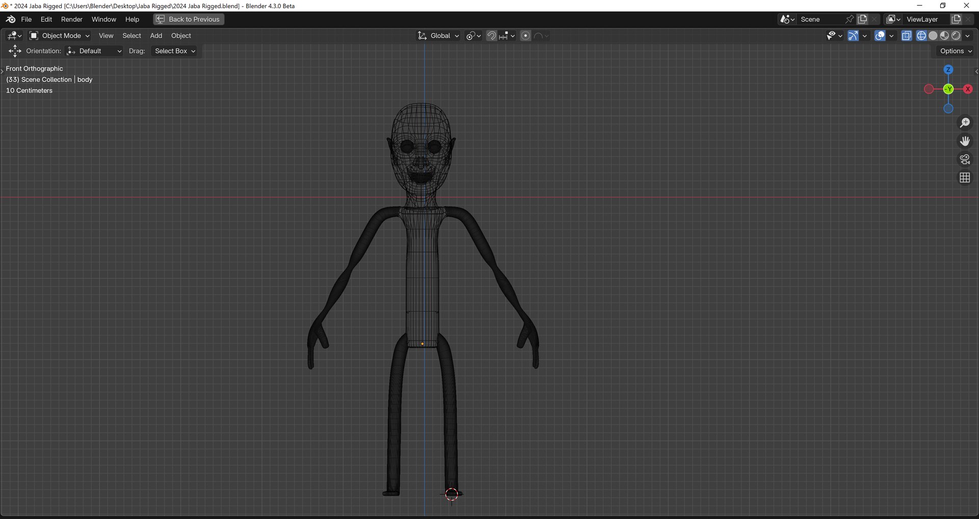 3D Advanced Character Rig For Blender - TurboSquid 2294029