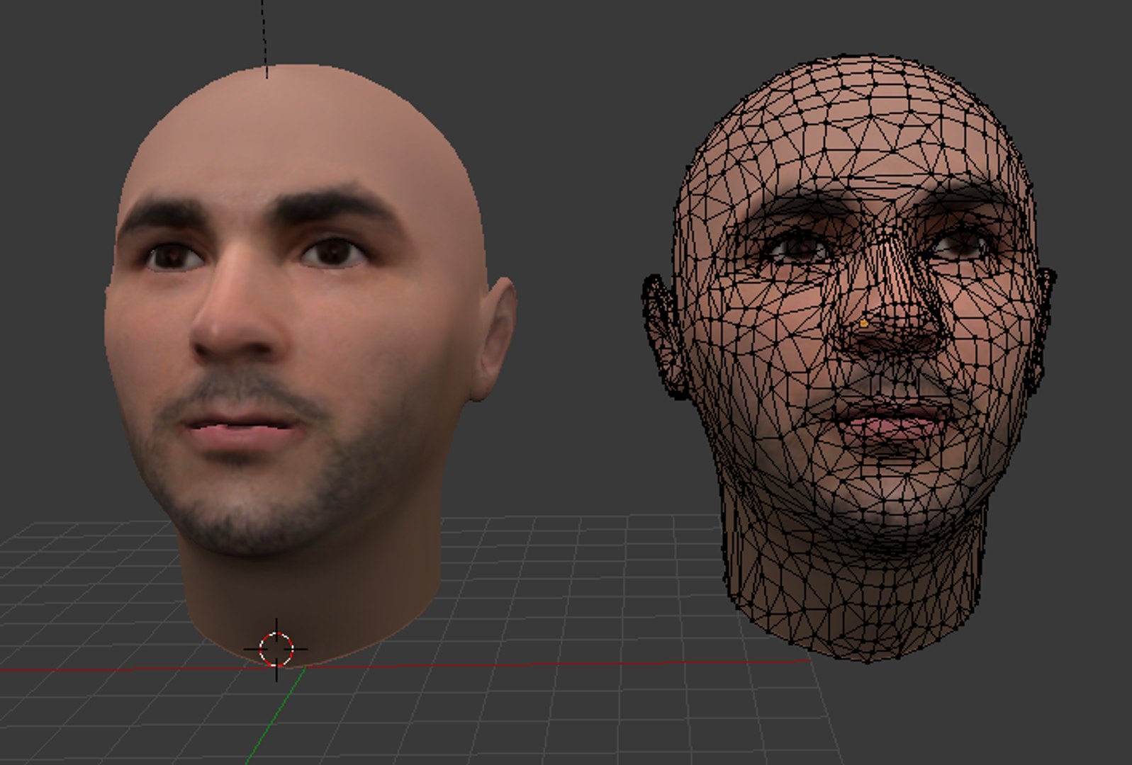 3ds max soccer player faces
