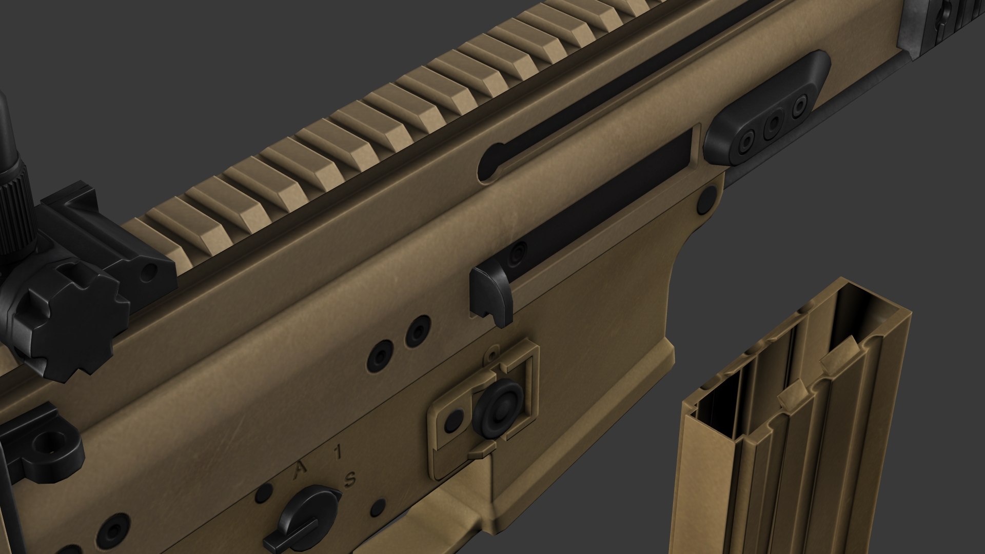 Scar Scar-l 3d Model