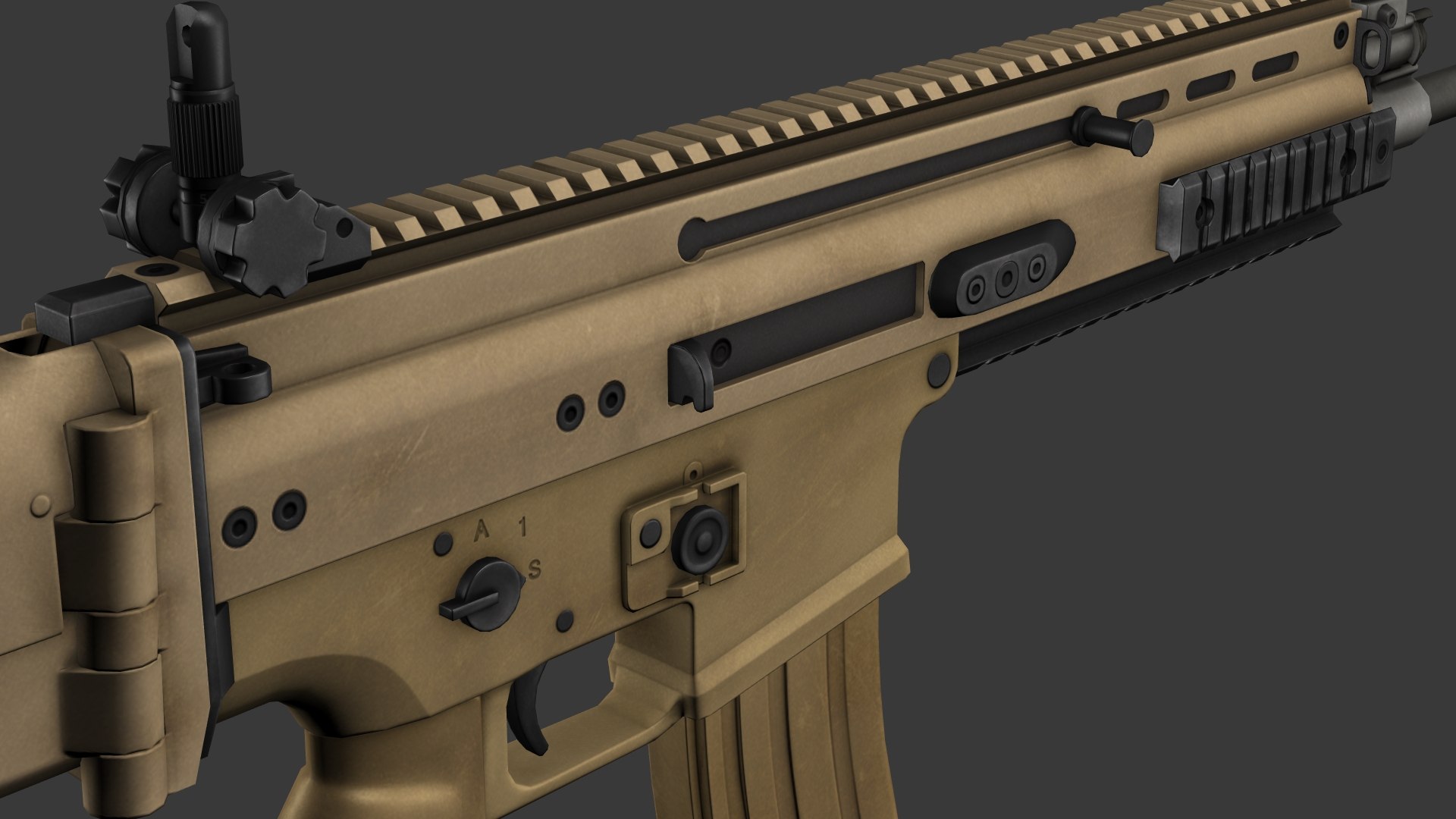 Scar Scar-l 3d Model