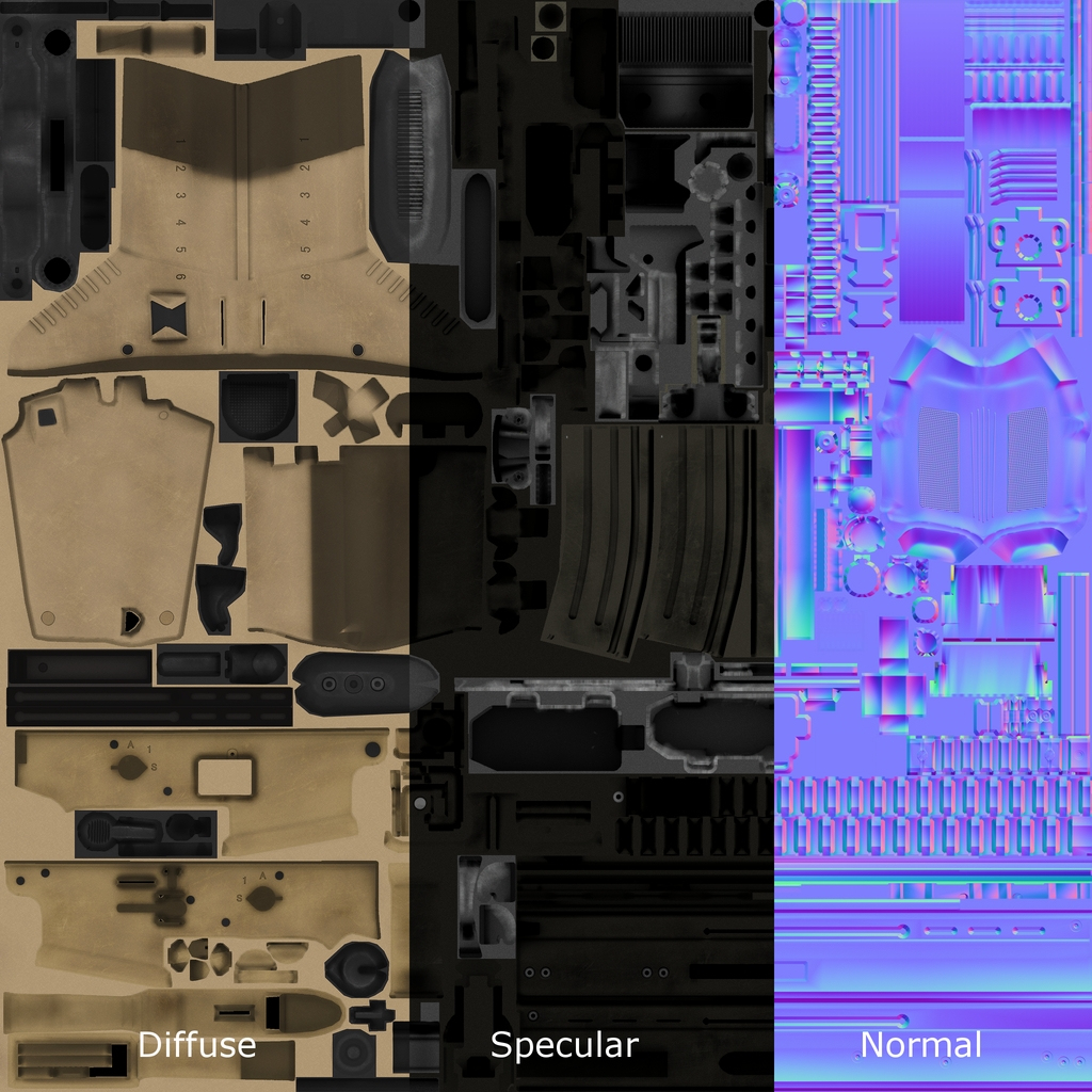 scar scar-l 3d model