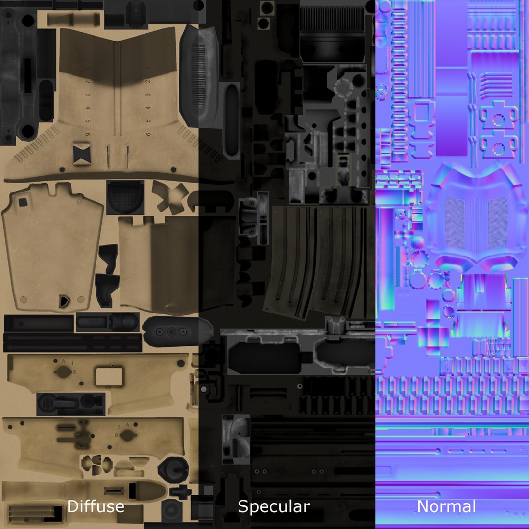 Scar Scar-l 3d Model