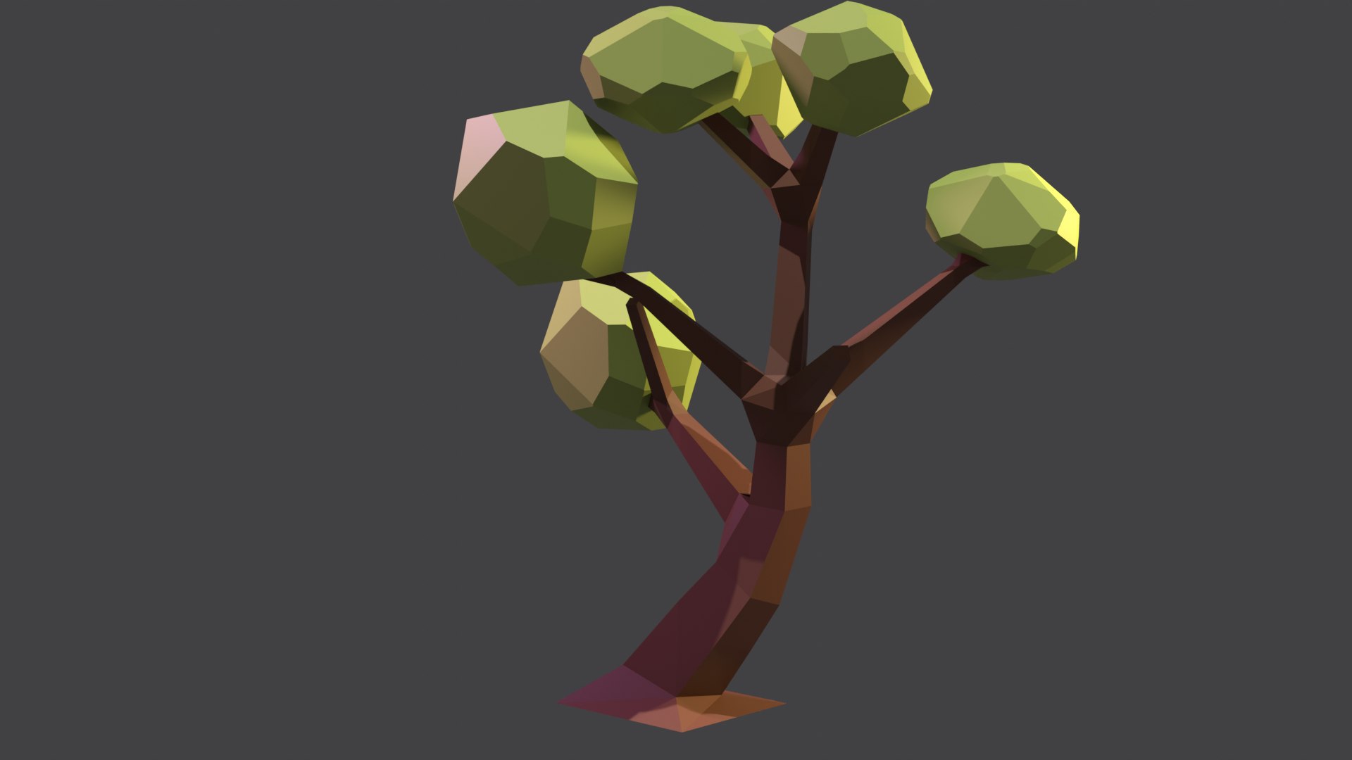 LoPoly Tree 3D - TurboSquid 2333273