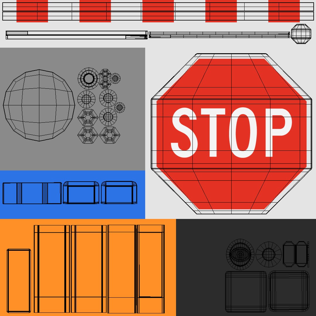 3D Car Barrier Gate 01 Model - TurboSquid 2042284