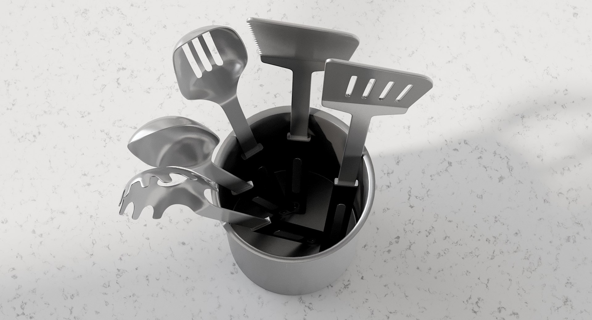 Realistic Utensils Calphalon 3D Model - TurboSquid 1446658
