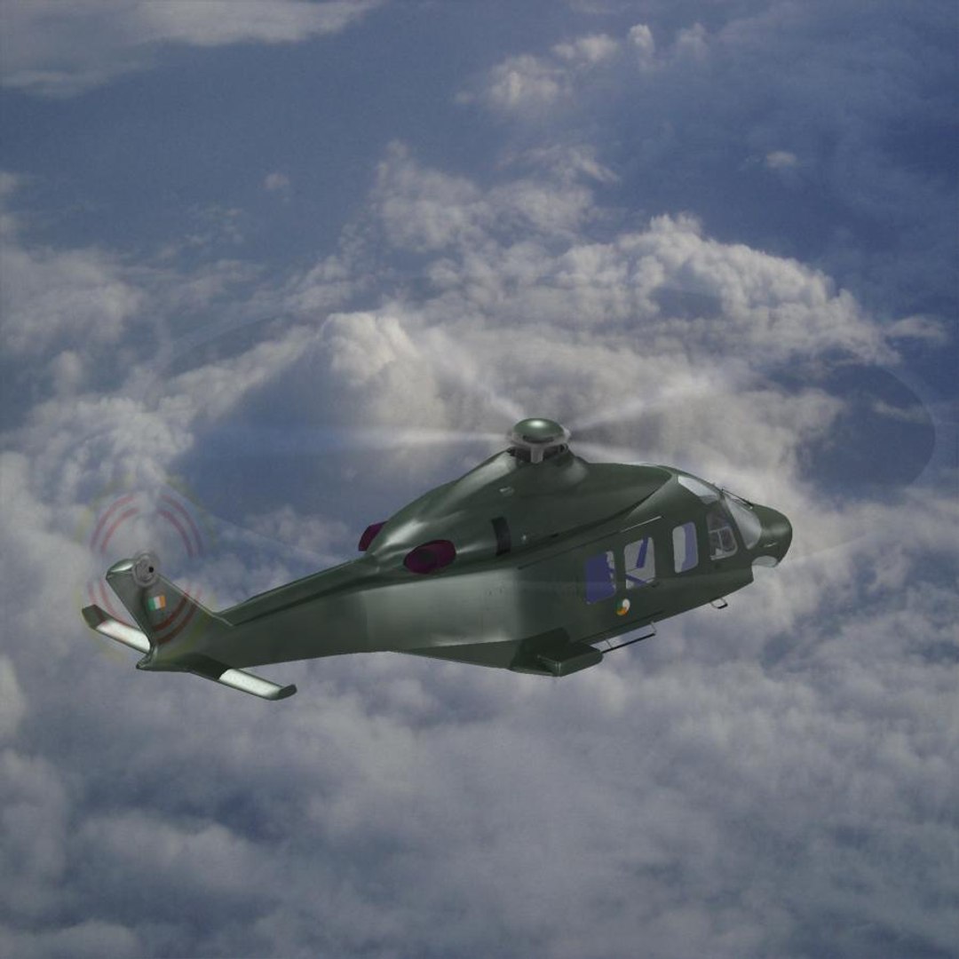 Agusta Westland Aw-139 Ireland 3d Model
