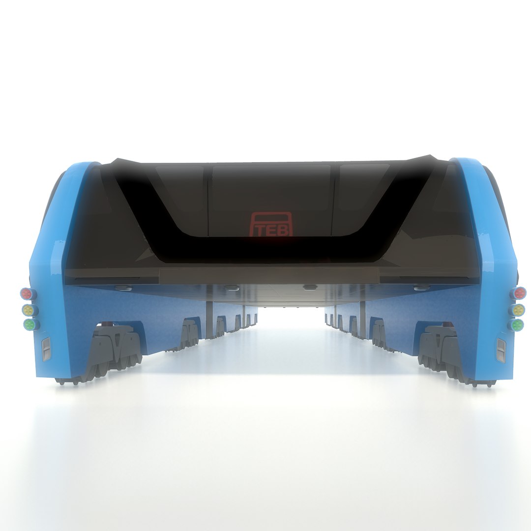 3d Model Teb Bus