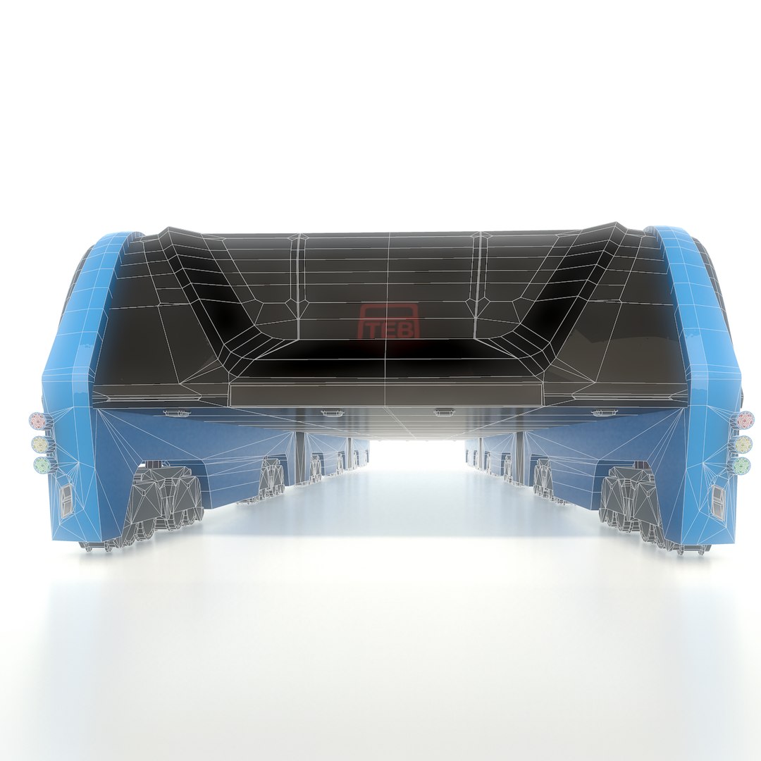 3d Model Teb Bus