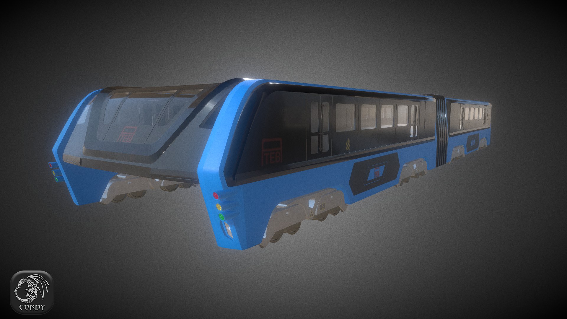 3d Model Teb Bus