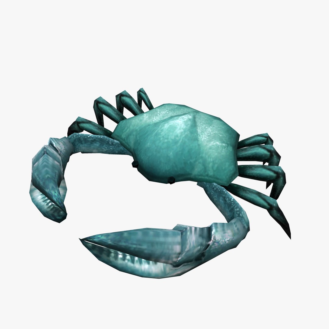 3D low-poly aniamted crab model - TurboSquid 2045186