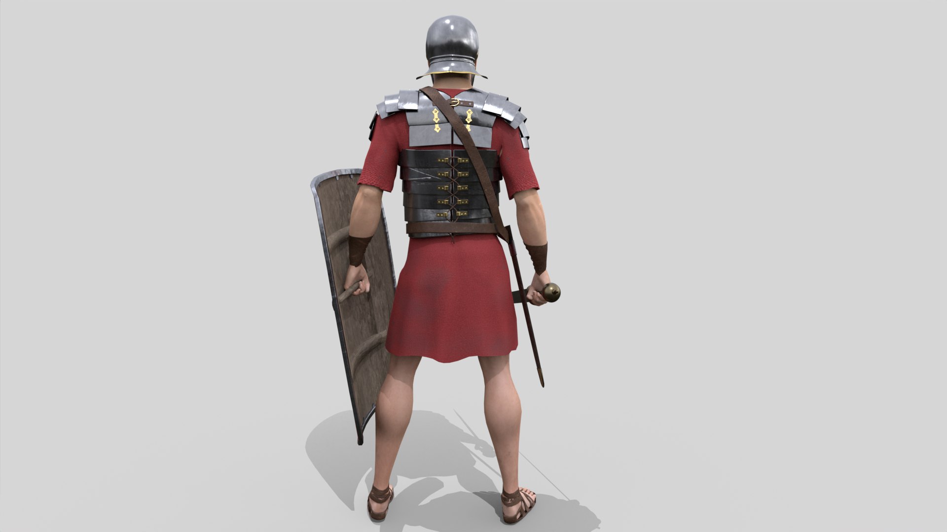 Roman Legionary 3D Model - TurboSquid 2209502