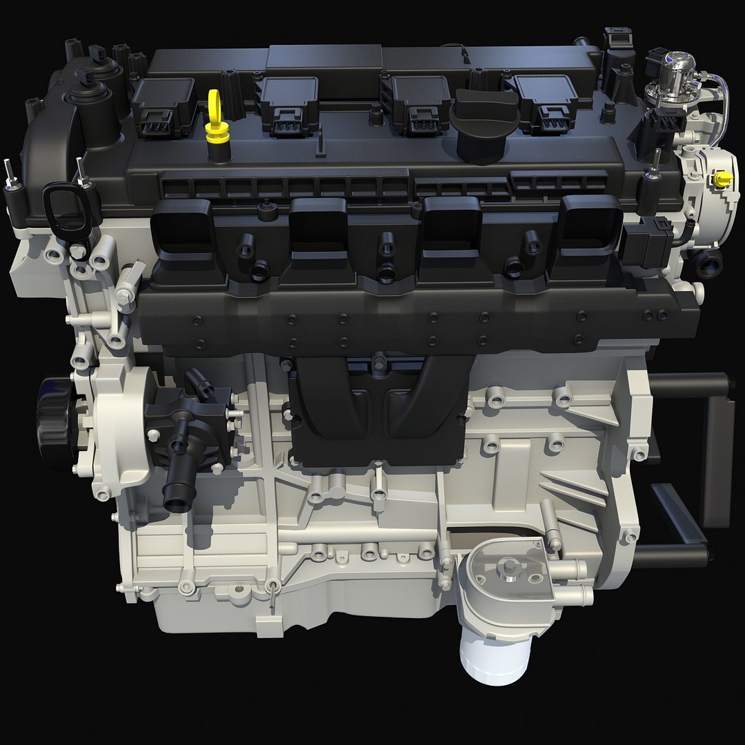 3d Model Escape Engine Modeled